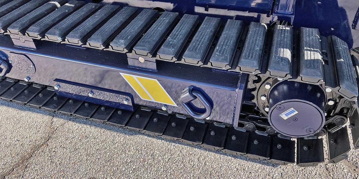 Heavy-Duty Tracks with Long Lasting Rubber Pads — Universal HDD