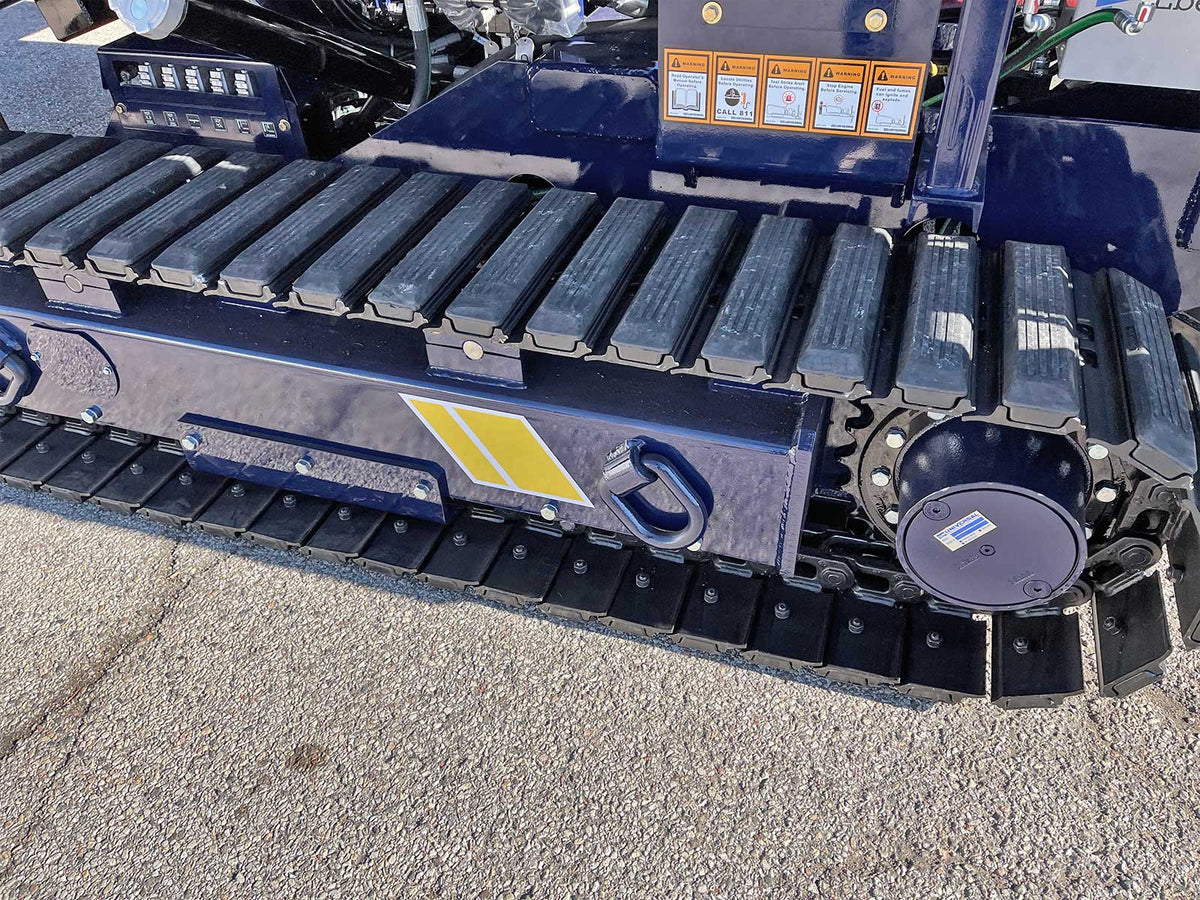 Heavy-Duty Tracks with Long Lasting Rubber Pads — Universal HDD