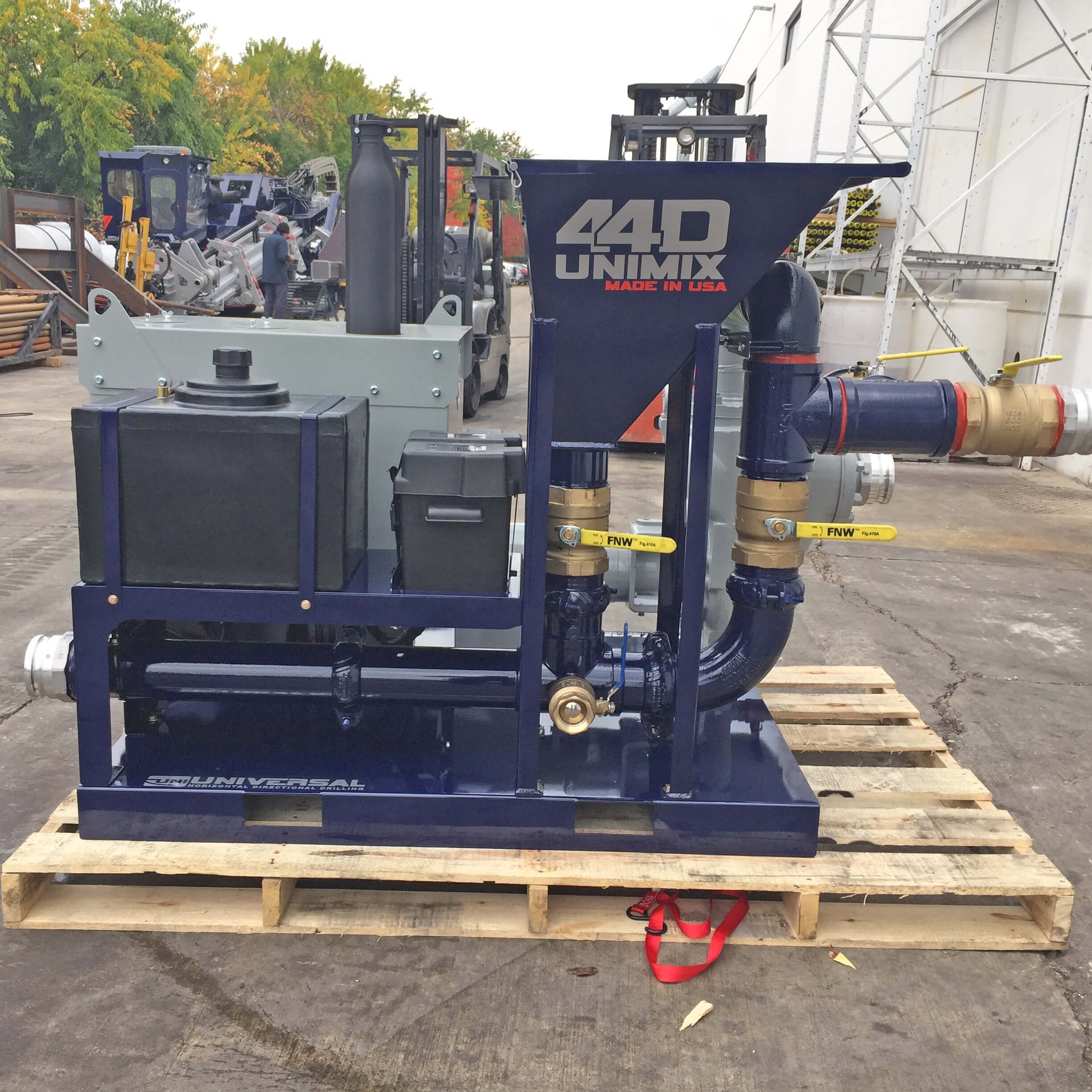 UNIMIX 44D Diesel HDD Mud Mixer — Universal HDD